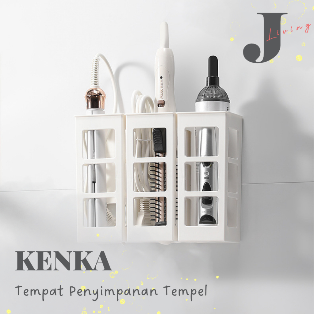Jual |J LIVING|KENKA Wadah Dinding Payung Multifungsi Tempat Penyimpan Skincare Serbaguna Rak ...