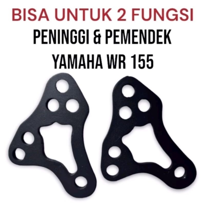 Jual lowering kit peninggi dan penurun suspensi yamaha wr155 | Shopee ...