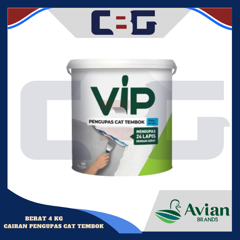 Jual VIP KUPAS CAT TEMBOK/PENGUPAS CAT TEMBOK PAINT REMOVER 4 KG ...