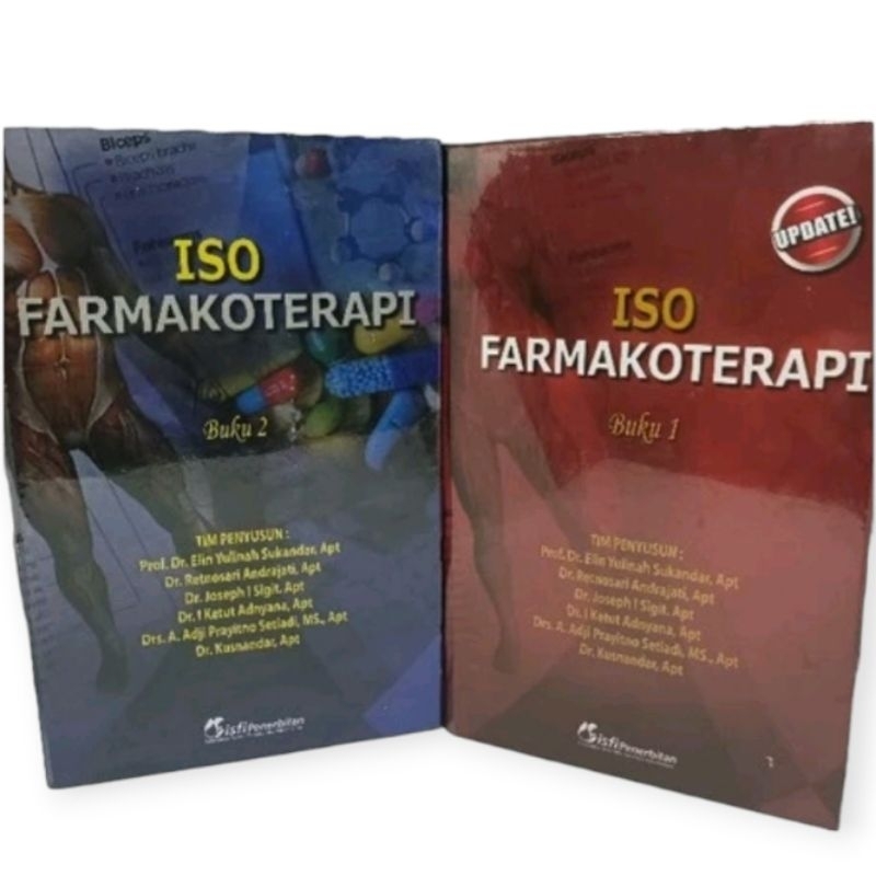 Jual [ORIGINAL PROMO] ISO Farmakoterapi Buku 1 & Buku 2 Hard Cover ...