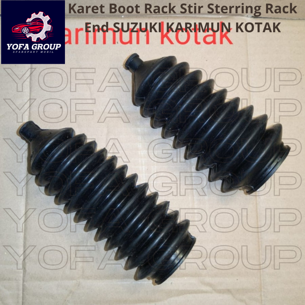 Jual SPAREPART MOBIL Karet Boot Rack Stir Sterring Rack End SUZUKI ...