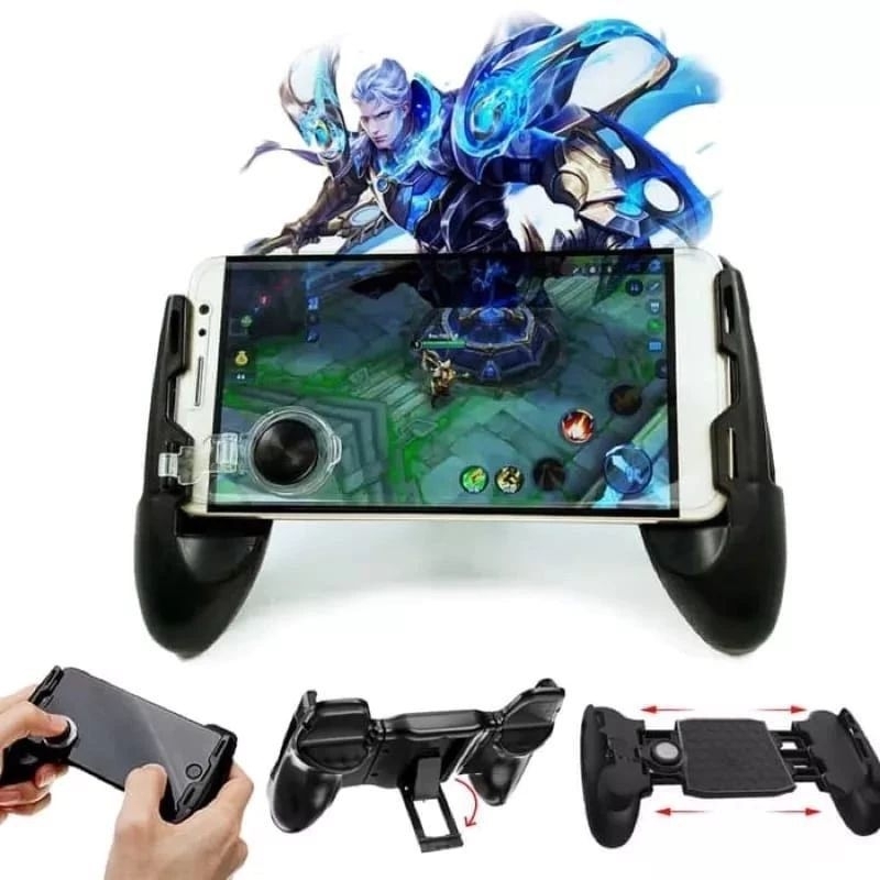 Jual Gamepad 3 in 1 Mobile Stan Controller + Joy Stick / Gamepad JL01 ...