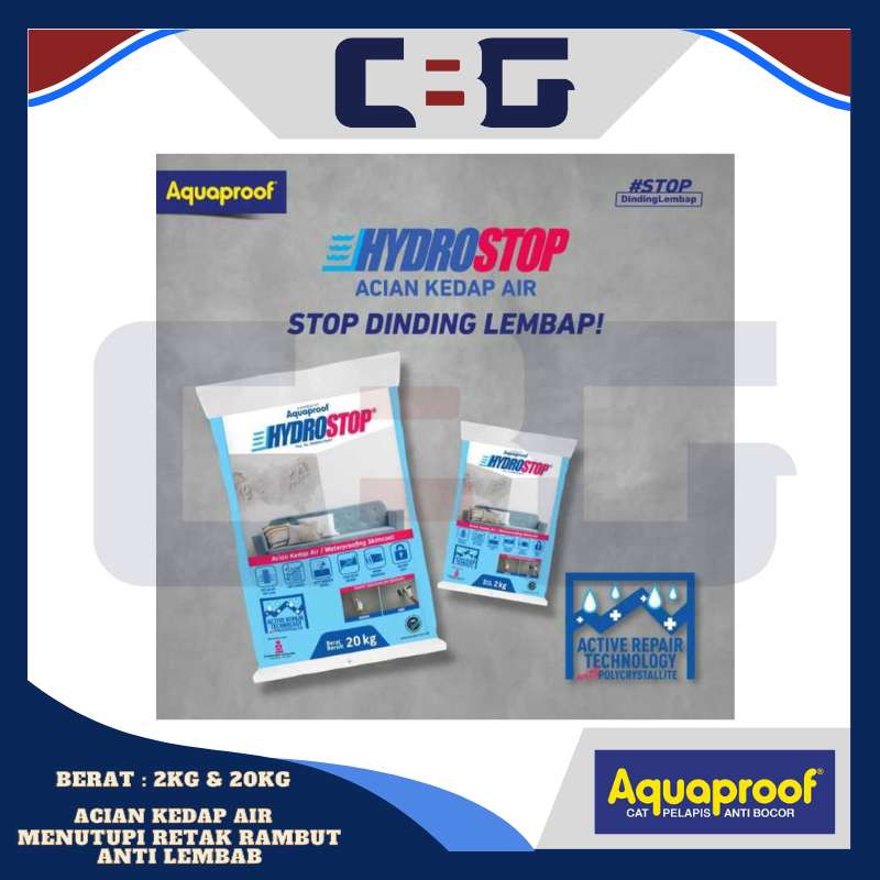 Jual HYDROSTOP ACIAN WATERPROOFING 2 KG | Shopee Indonesia