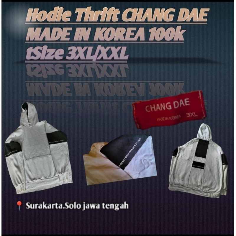 Jual THRIFT CHANG DAE MADE IN KOREA PRODUK REAL PICT SESUAI GAMBAR ...