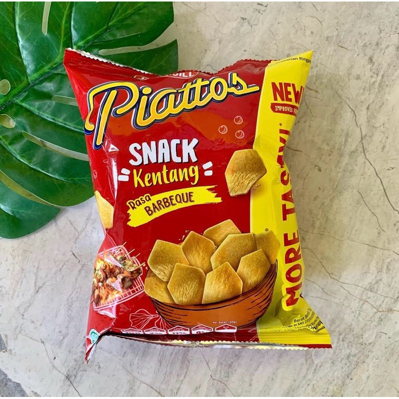 Jual Piattos Snack Kentang Rasa Barbeque 68gr | Shopee Indonesia