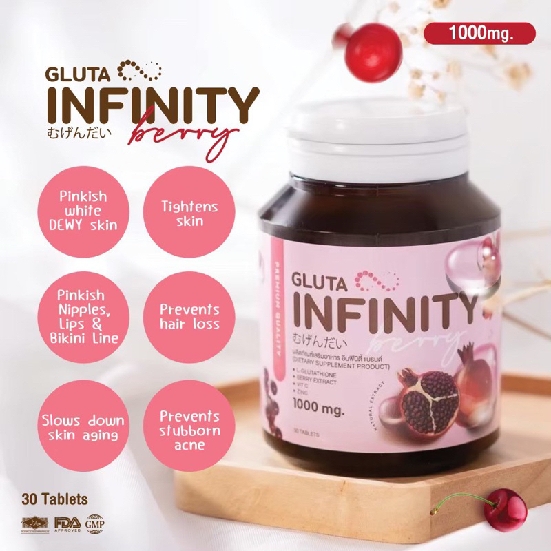 Jual GLUTA INFINITY BERRY NEW - SISTER COMPANY FROZEN DAN LACHEL ...