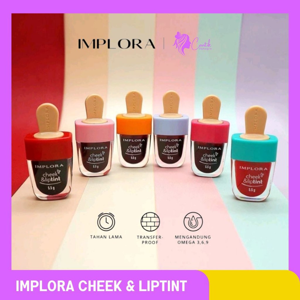 Jual LIP TINT IMPLORA / IMPLORA CHEEK & LIPTINT | Shopee Indonesia