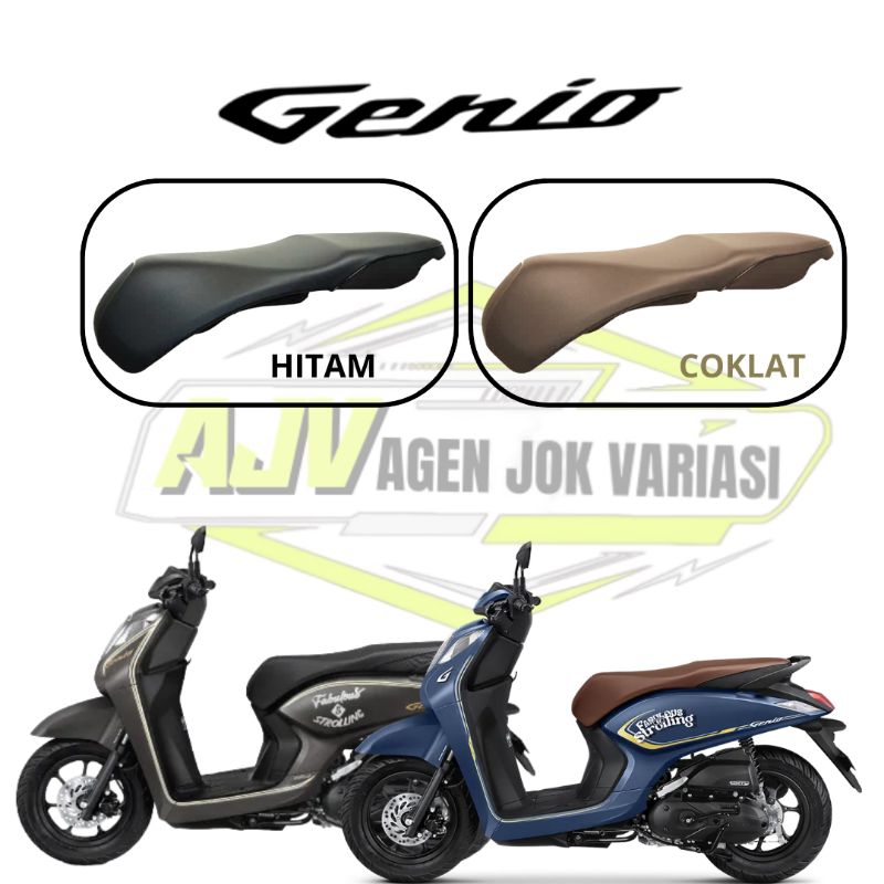 Jual kulit jok motor GENIO / cover jok motor genio | Shopee Indonesia