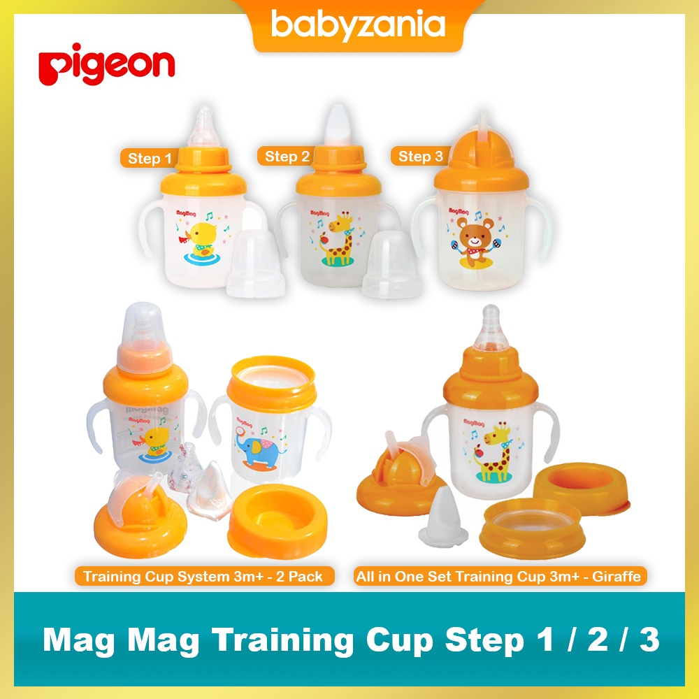 Jual Pigeon Mag Mag Training Cup Step 1 / 2 / 3 | Shopee Indonesia