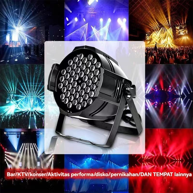 Jual 36w 54w Lampu Sorot Panggung Disco 36led Par Light Led Mini Par ...