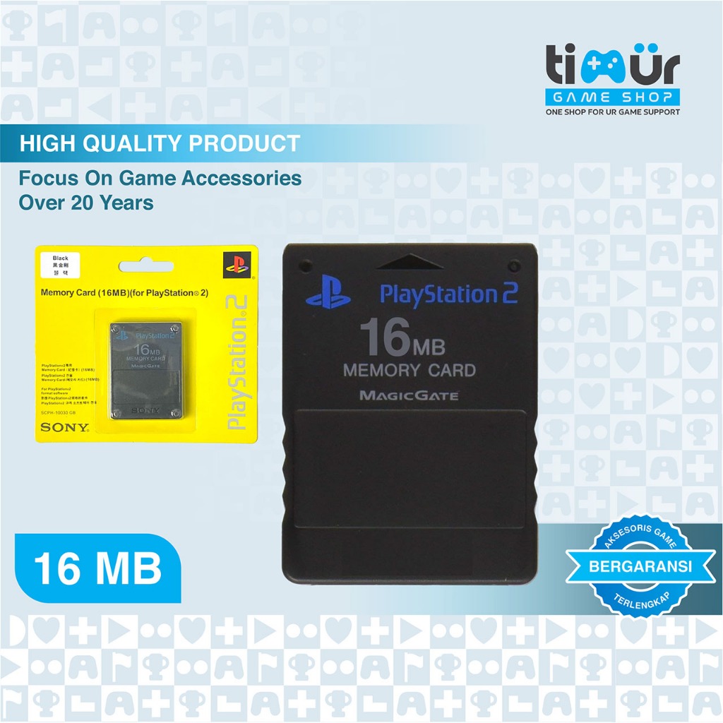 Jual Memory Card PS2 16MB Hitam | Shopee Indonesia
