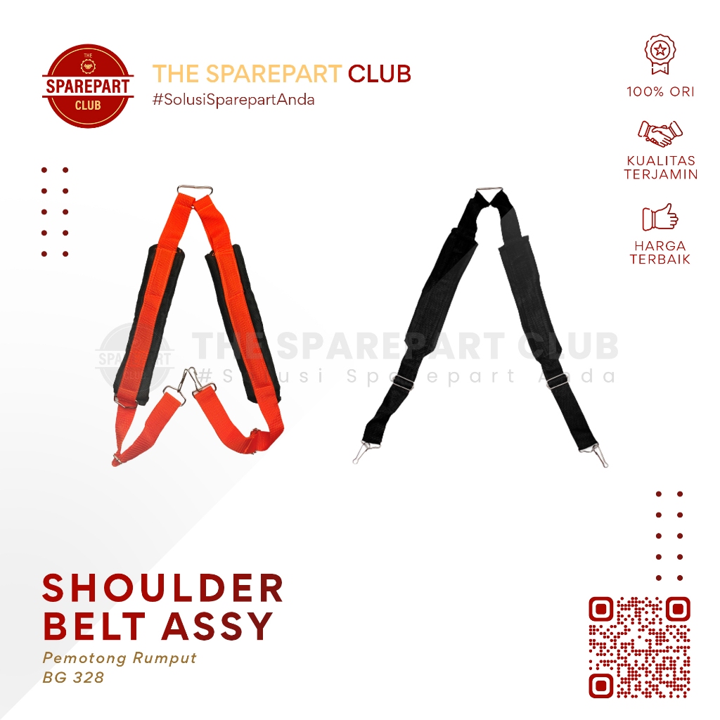 Jual Tali Gendong Mesin Potong Rumput Babat BG 328 - Shoulder Belt Assy ...