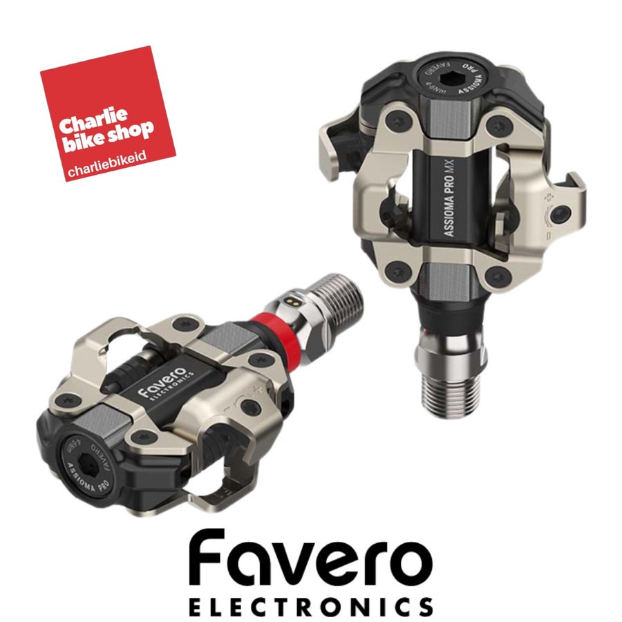 Jual Pedal Cleat Favero Assioma Pro MX Power Meter Pedals for MTB XC ...