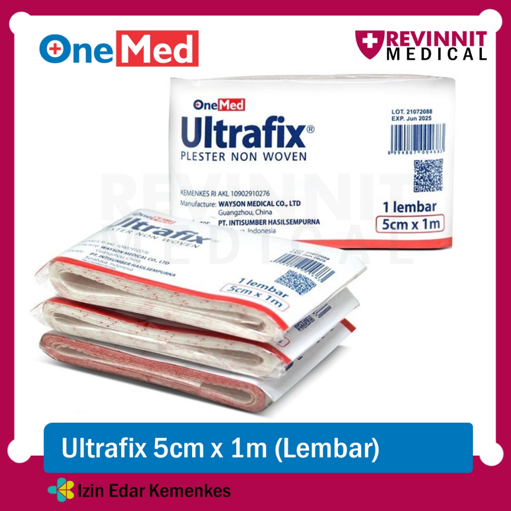 Jual Onemed | Ultrafix | Plester Ultrafix | Plester Penutup Luka Non Woven | Shopee Indonesia