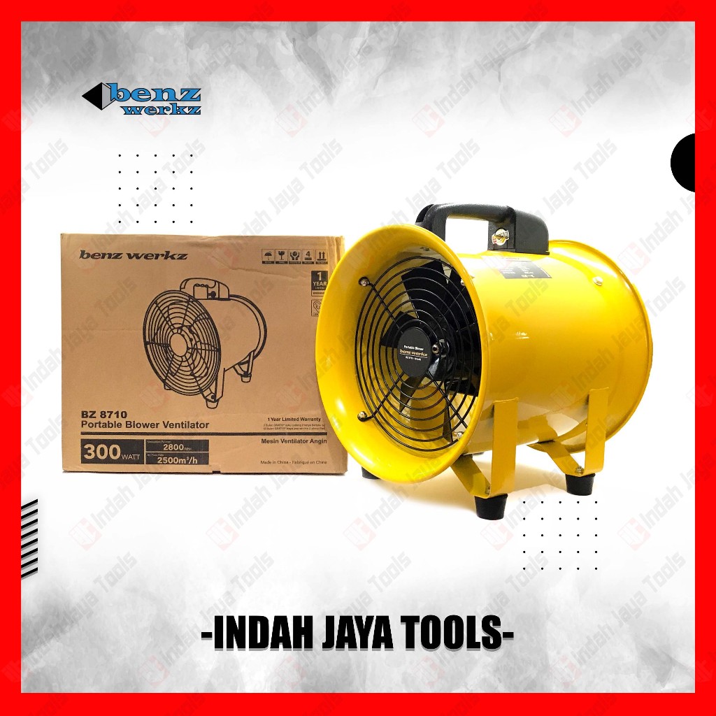 Jual BENZ BZ8710 Portable Ventilator 10 Inch Kipas Blower Exhaust Angin ...