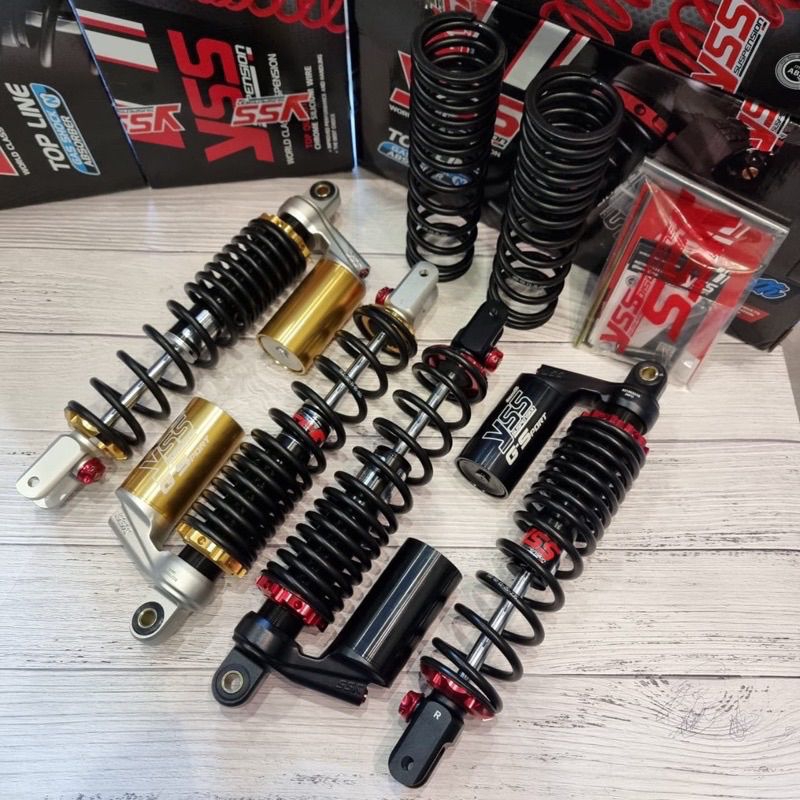 Jual ORIGINAL YSS YAMAHA XMAX V1 V2 XMAX 250/300 ABSORBER G-SPORT 350mm ...