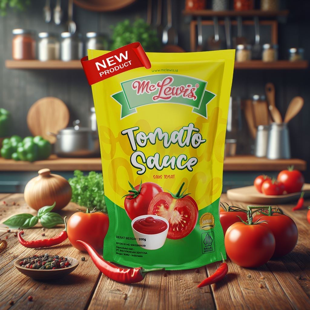 Jual Mc Lewis Tomato Sauce Premium 200 g | Shopee Indonesia