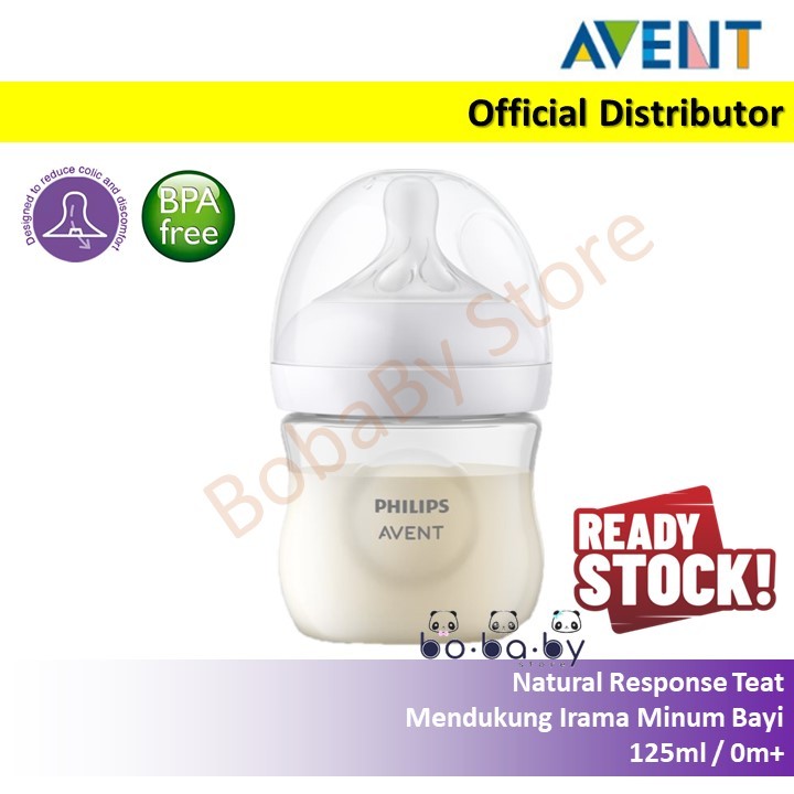 Jual Philips Avent Bottle Natural Wide Neck 3.0 4OZ Botol Susu Natural ...