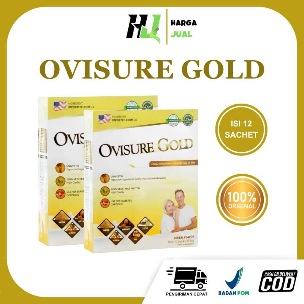 Jual OVISURE GOLD SUSU VITAMIN TULANG DAN SENDI BANYAK MANFAAT DAN ...