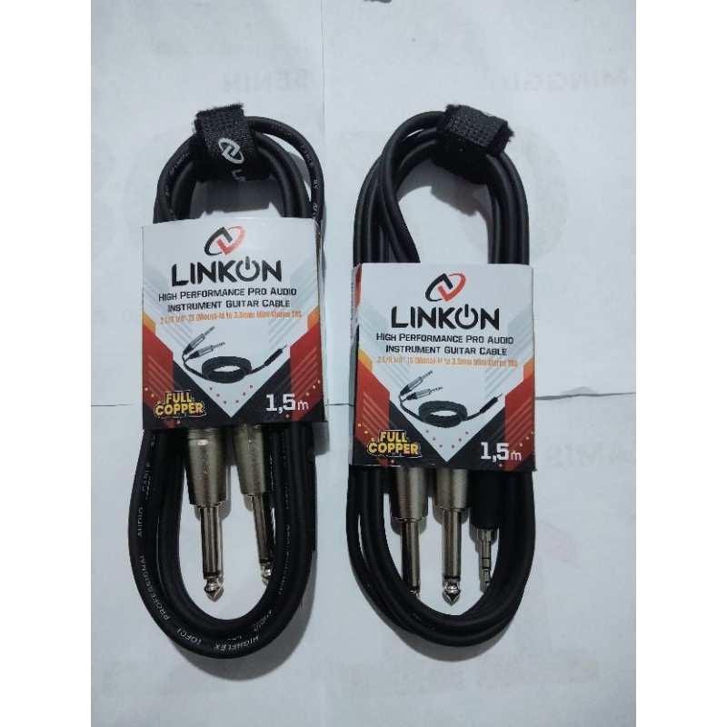 Jual Kabel AUX Audio Jack Mini 3,5mm to 2 Jack Akai Mono | Shopee Indonesia