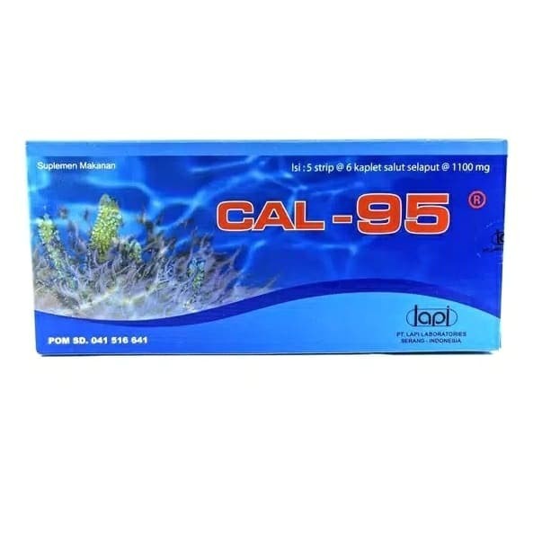 Jual Cal 95 Multivitamin Kalsium Untuk Memelihara Kesehatan Tulang 1 ...