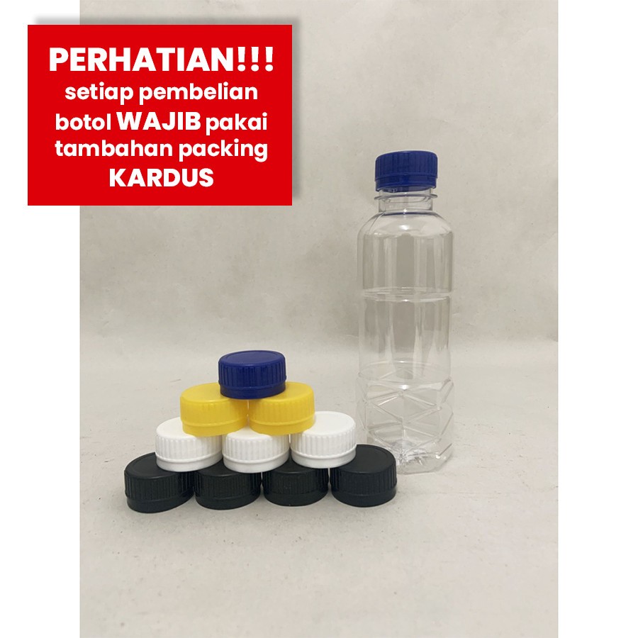 Jual Botol SQUARE / Botol Plastik Kekinian 250 ml / LN - 1 pcs | Shopee ...