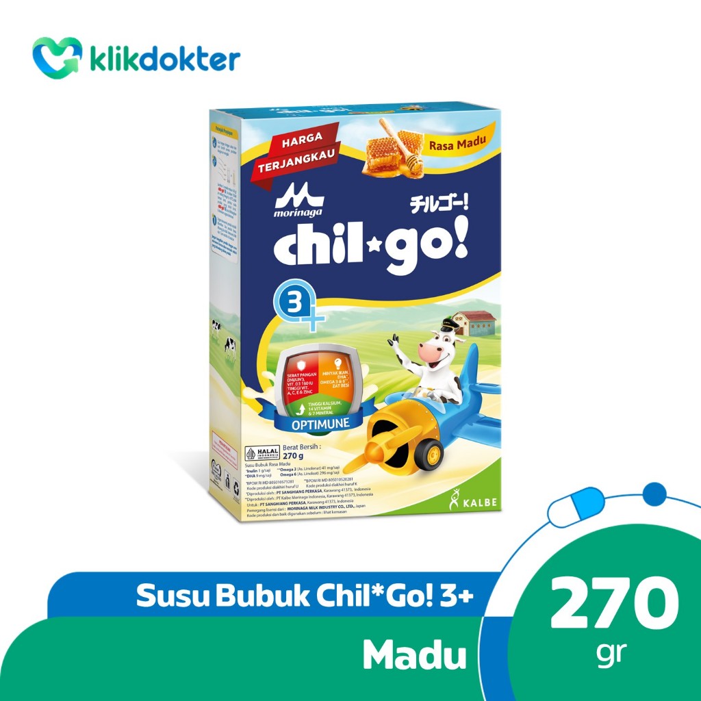 Jual Morinaga Chil Go Powder 3+ Madu 270gr | Shopee Indonesia