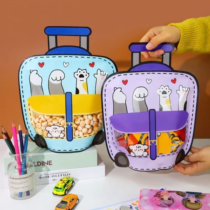 Jual [BS] 10Pcs Plastik Snack Hadiah Ziplock Birthday Packaging Goodie ...