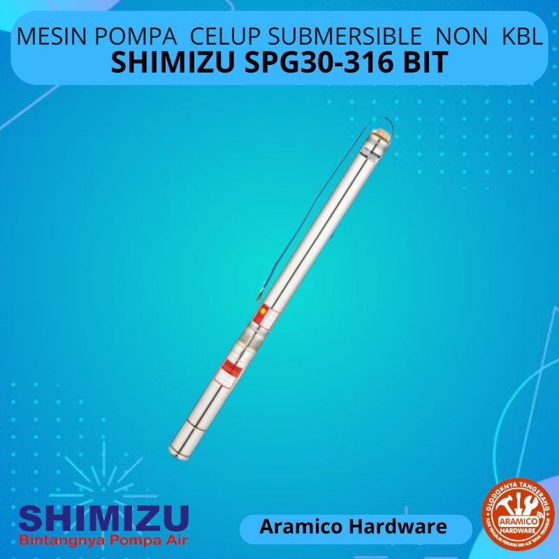 Jual Pompa Submersible Satelit 3Inchi Shimizu SPG30-316 BIT 3/4 HP Non ...