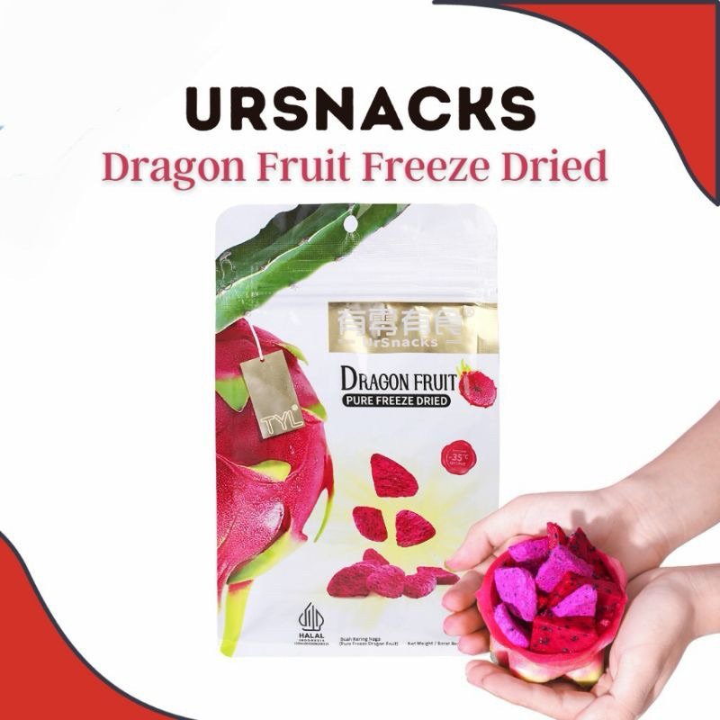 Jual [HALAL] TYL URSNACKS FREEZE DRIED FRUITS | Shopee Indonesia