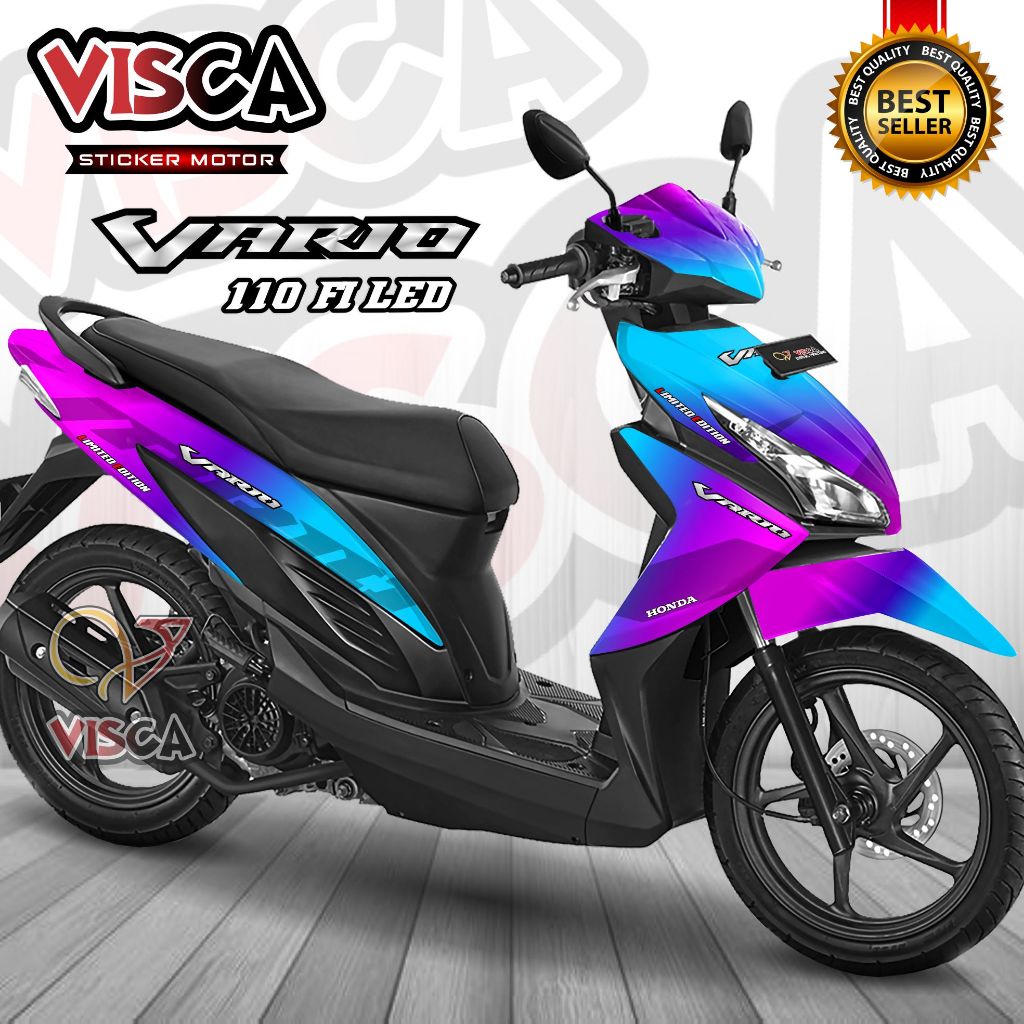 Jual Decal Vario 110 Fi Led Full Body Stiker Vario 110 Fi Led Full Body ...