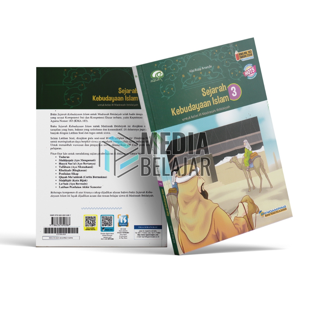 Jual Buku Kelas 3 SD/MI Madrasah Ibtidaiyah KMA 183 Aqila Tiga Serangkai Revisi Terbaru 2024 ...