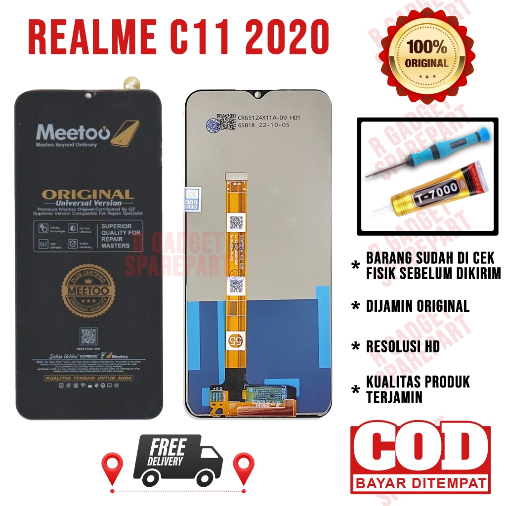 Jual Lcd Realme C11 Original OEM Quality Lcd Touchscreen Realme C11 Fullset | Shopee Indonesia