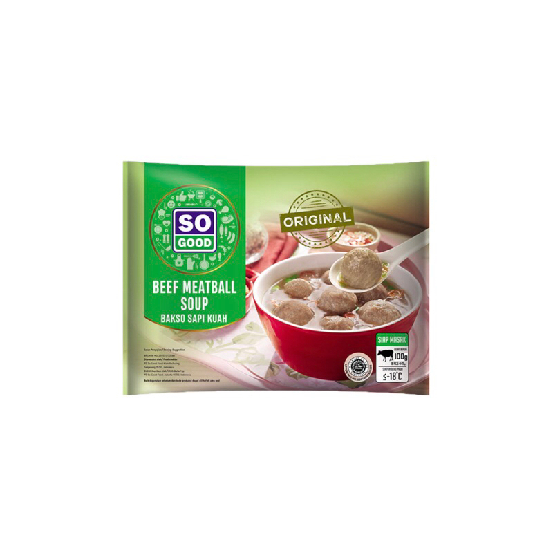 Jual So good bakso sapi 100g | Shopee Indonesia