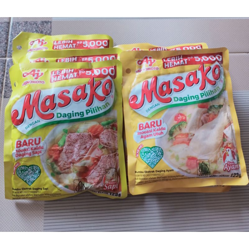 Jual MASAKO DENGAN DAGING PILIHAN KEMASAN 5000 LEBIH HEMAT Berat bersih ...
