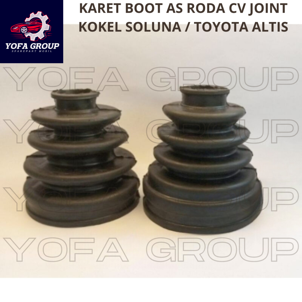 Jual SPAREPART MOBIL KARET BOOT AS RODA CV JOINT KOKEL SOLUNA / TOYOTA ALTIS | Shopee Indonesia