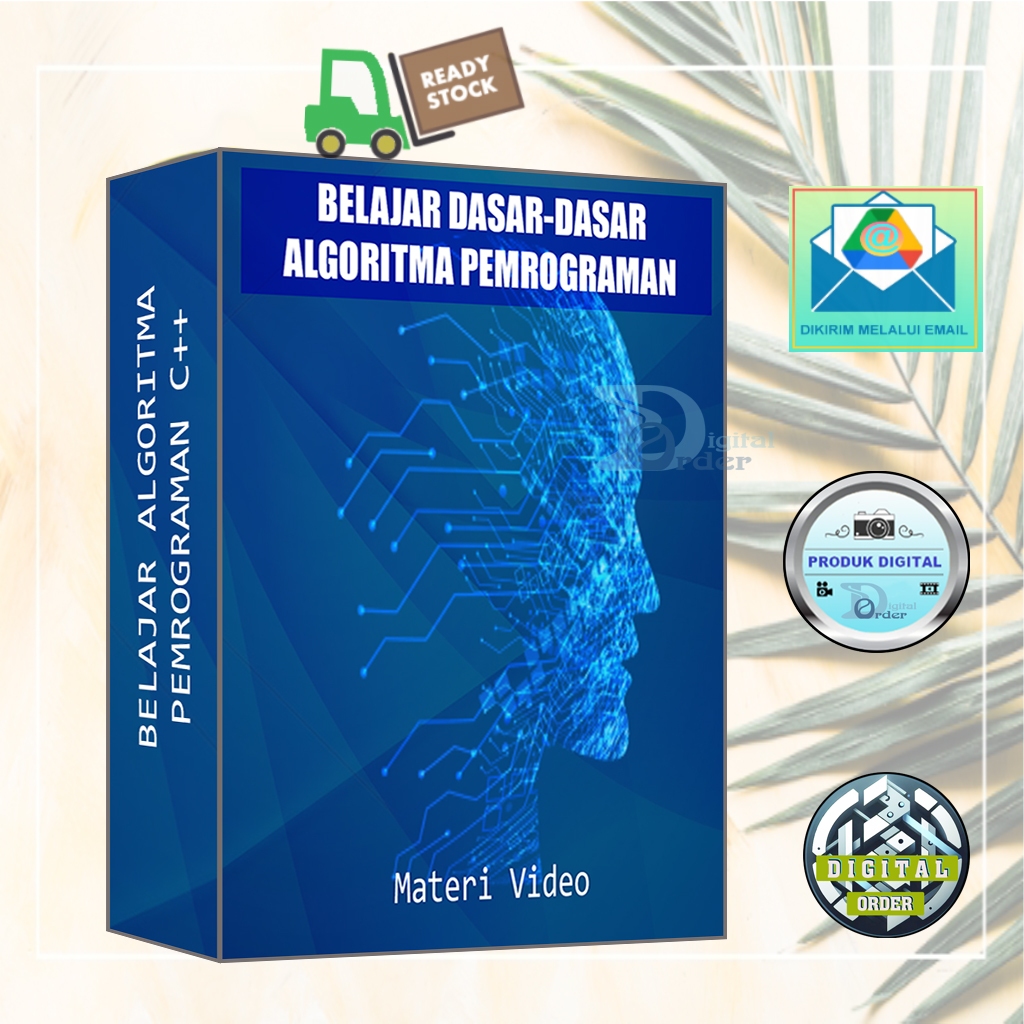 Jual Belajar Dasar-Dasar Algoritma Pemrograman IT ~ Materi Video & PDF | Shopee Indonesia