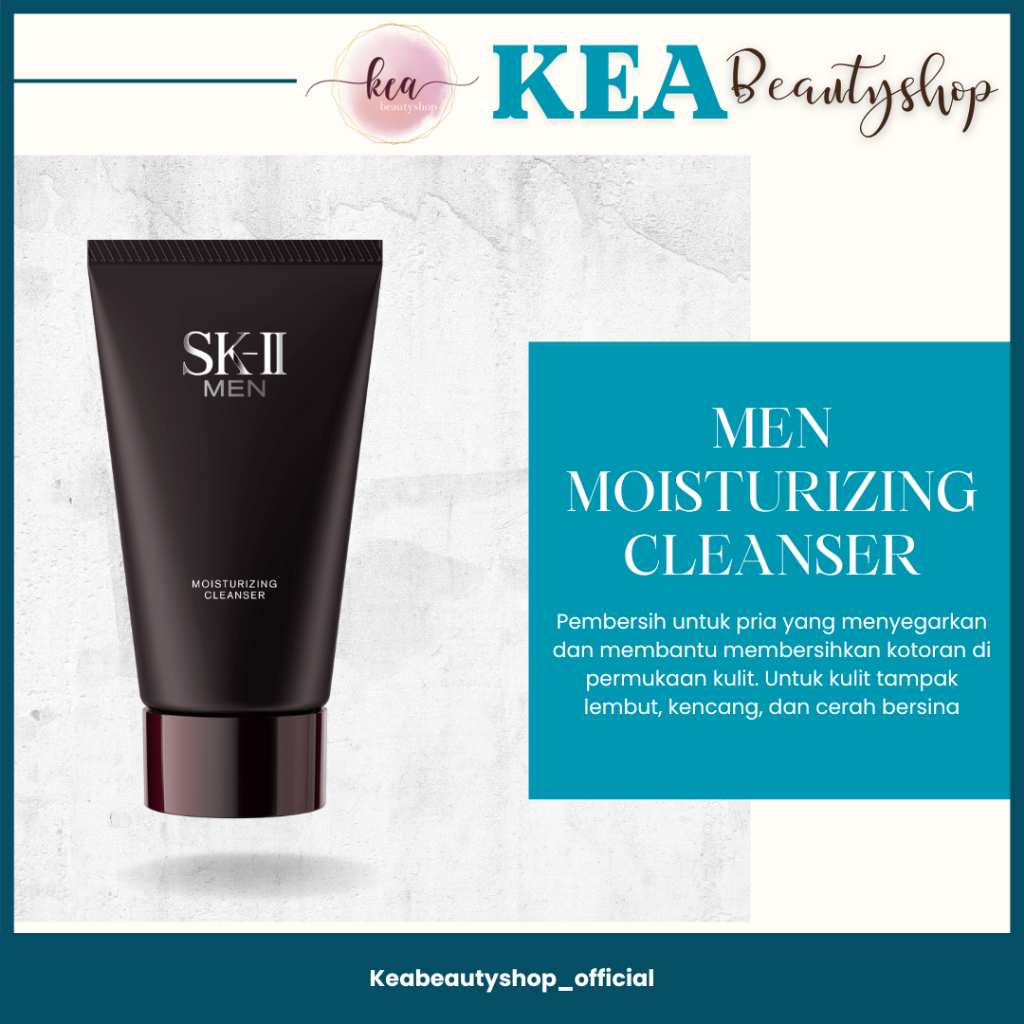 Jual SKII/SK II/SK-II/SK2 MEN MOISTURIZING CLEANSER 120G | Shopee Indonesia