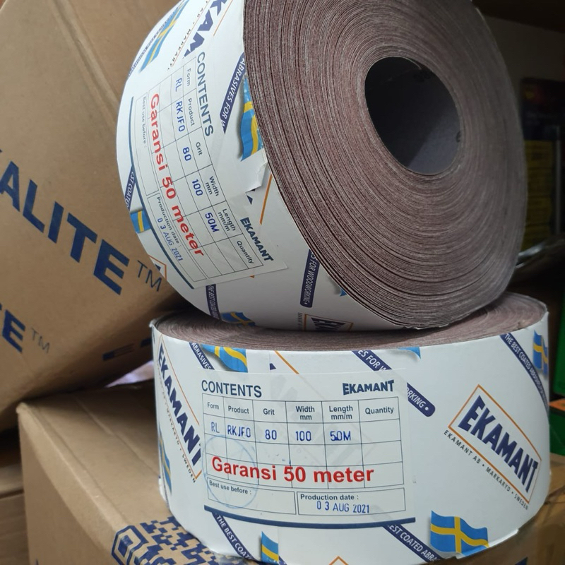 Jual Amplas Roll Kain Ekamant RKJFO 50 meter | Shopee Indonesia