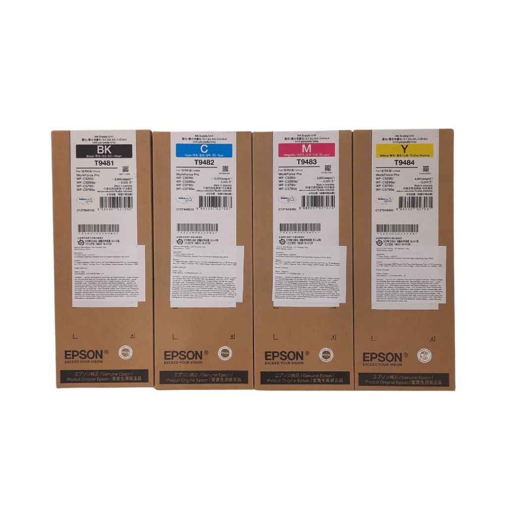 Jual Tinta Epson WF-C5790 / WF-C5290 T948 Original Cartridge | Shopee ...
