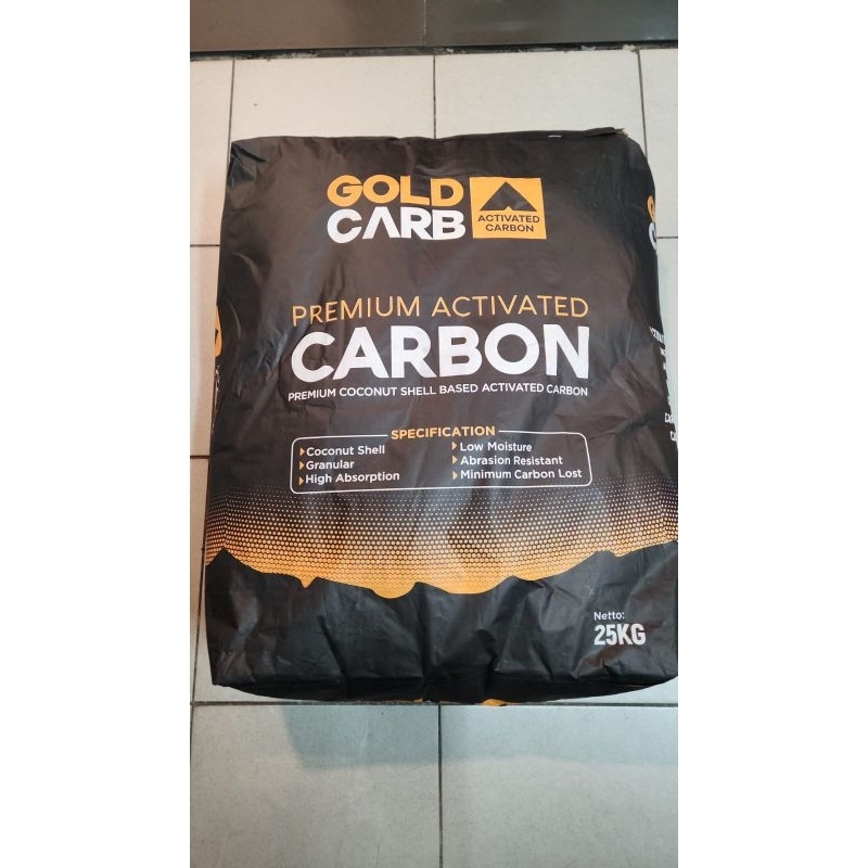 Jual GOLDCARB PREMI1000 - Karbon Aktif Activated Carbon Filter Air Iod ...