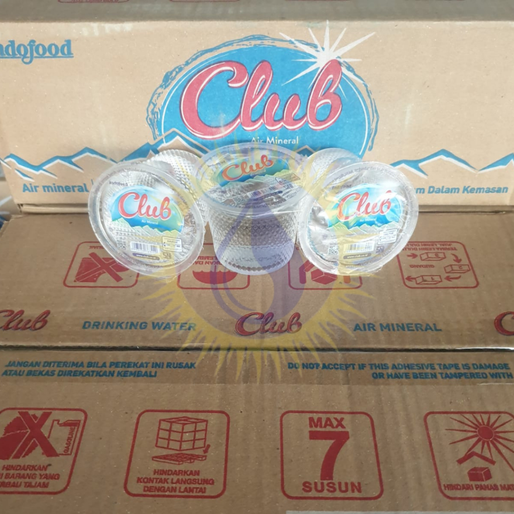 Jual Club Air Mineral Gelas Mini 150ml (isi 48 Cup Mini) | Shopee Indonesia