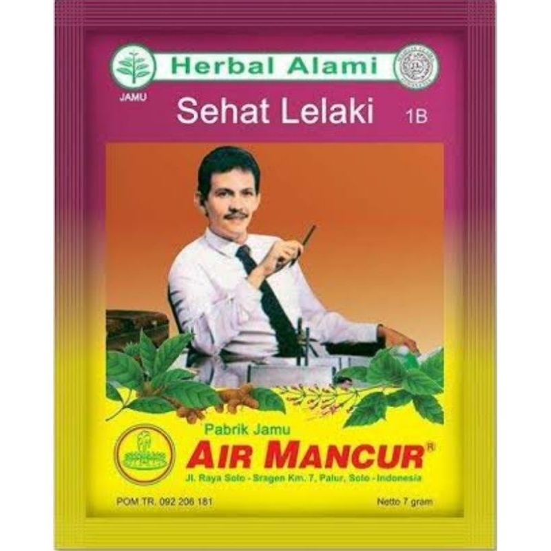 Jual JAMU AIR MANCUR SEHAT LELAKI ( 1 PACK ISI 10 SASET ) | Shopee ...