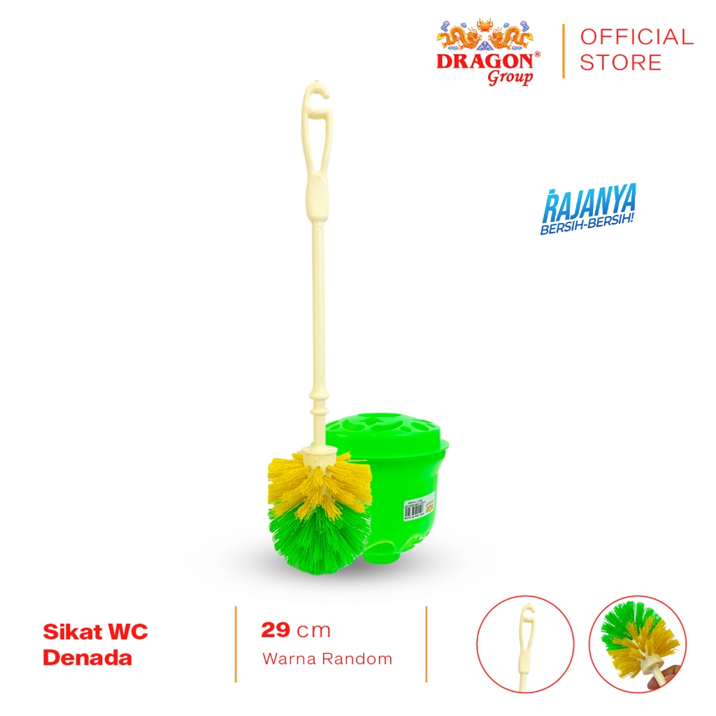 Jual DRAGON Denada Sikat WC Toilet 29 Cm Pembersih Kamar Mandi Cleaning ...