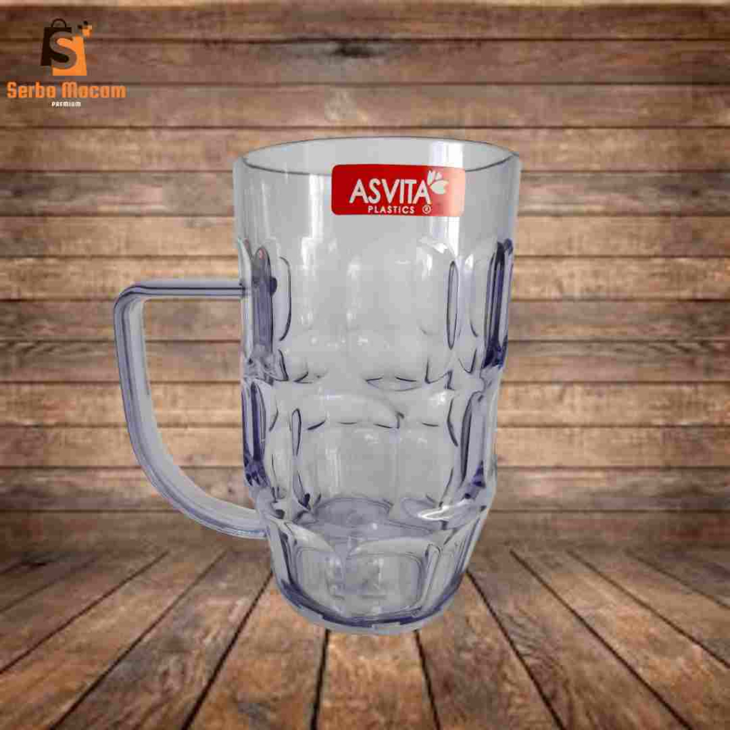 Jual GELAS PLASTIK AKRILIK MINUMAN BENING 700ml,450,400,350 ML TEBAL ...