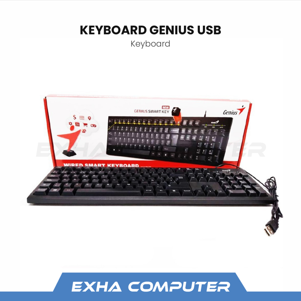 Jual Keyboard USB Genius Full Keyboard - Keyboard Kantoran & Sekolah ...