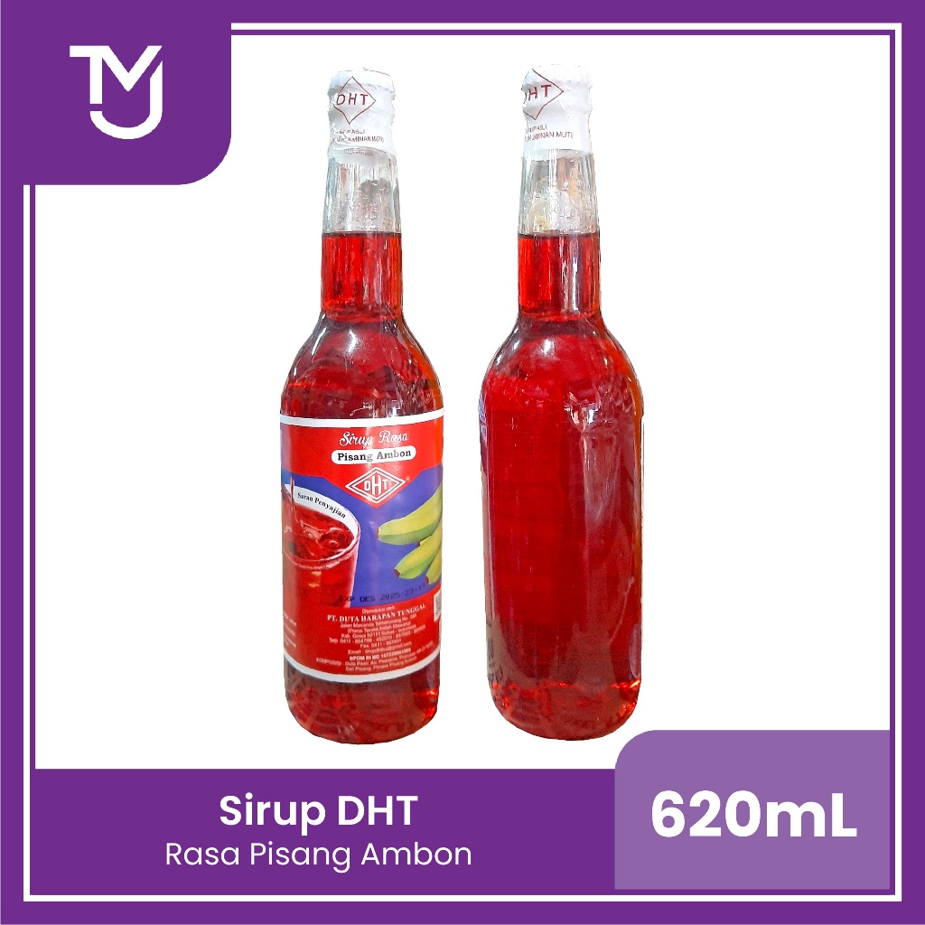Jual Sirup DHT rasa Pisang Ambon 620ml Oleh-Oleh Khas Makassar | Shopee Indonesia