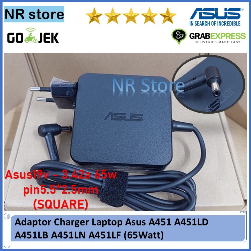 Jual Adaptor Charger Laptop Asus A451 A451LD A451LB A451LN A451LF ...