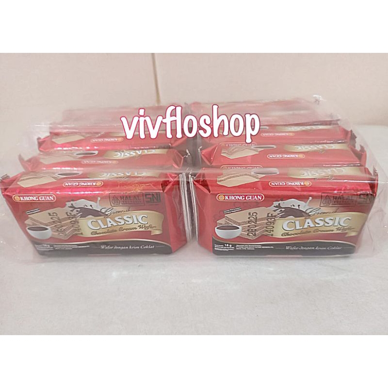 Jual Wafer Khong Guan Classic (10 sachet) | Shopee Indonesia