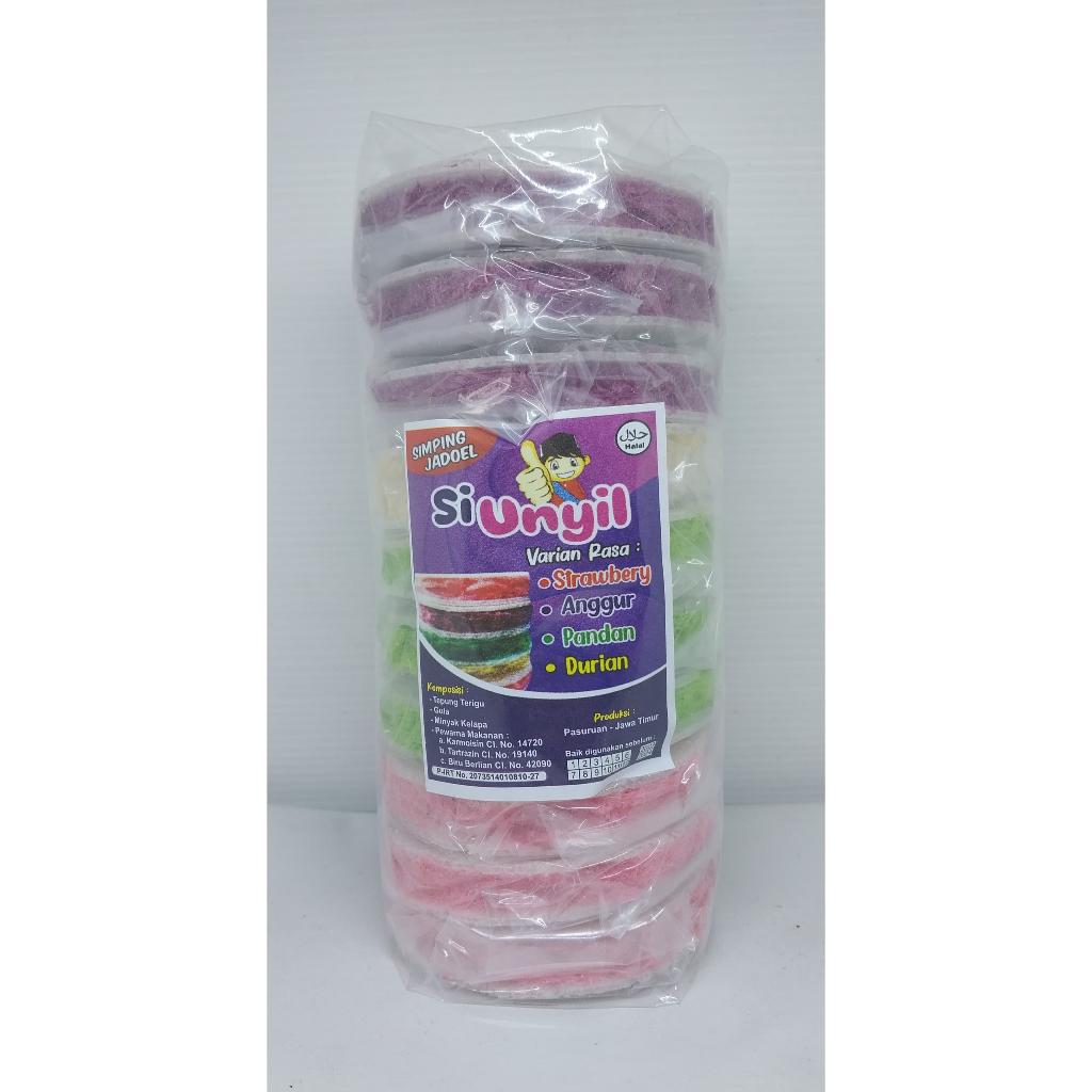 Jual Arumanis Opak / Simping Jadoel Si Unyil Warna-Warni Isi 10 pcs ...